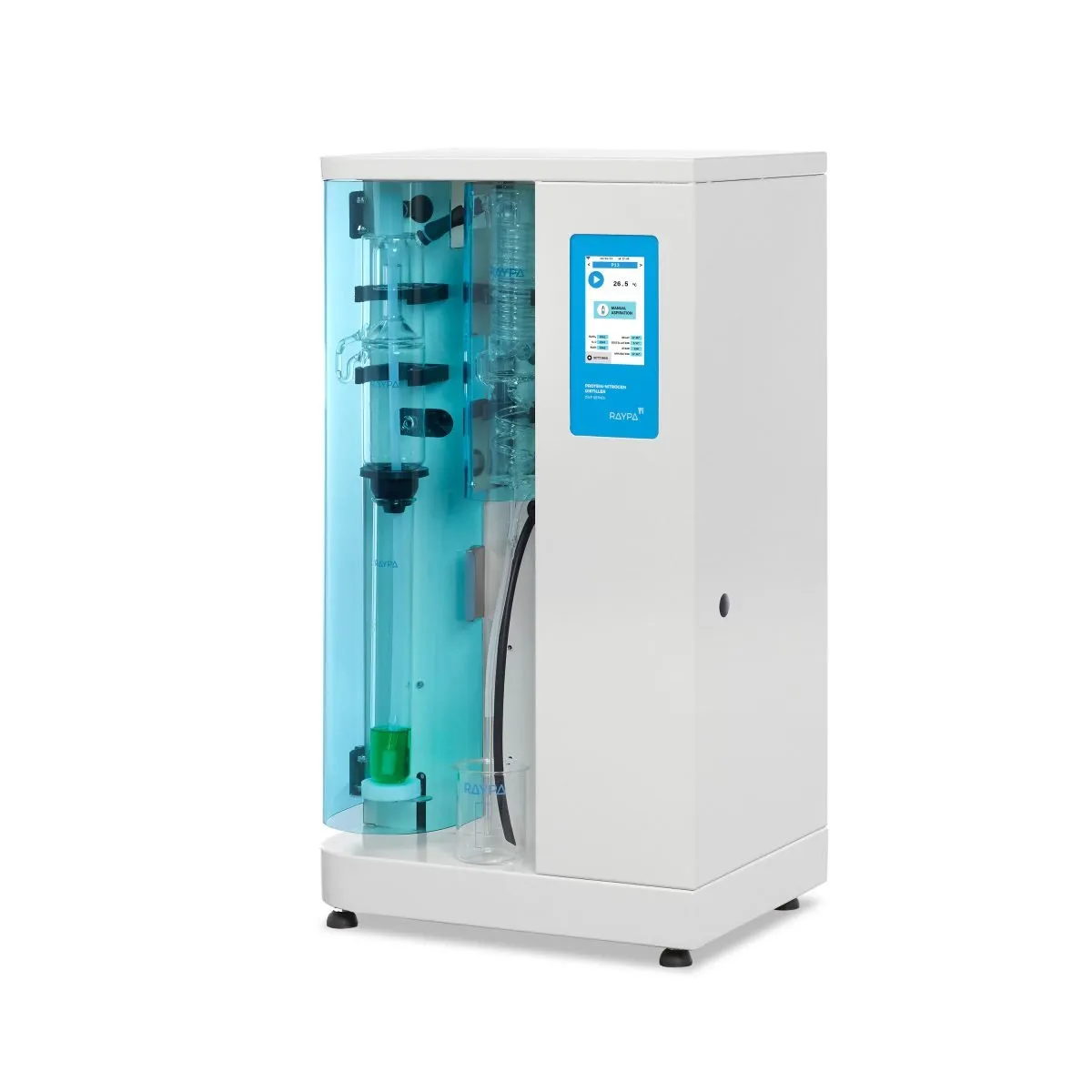 Destilador Kjeldahl de nitrogeno proteico - Novachem del Ecuador